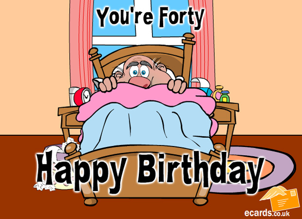 ECards Happy 40th
