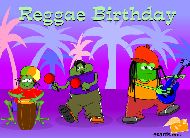 ECards Have A Reggae Birthday